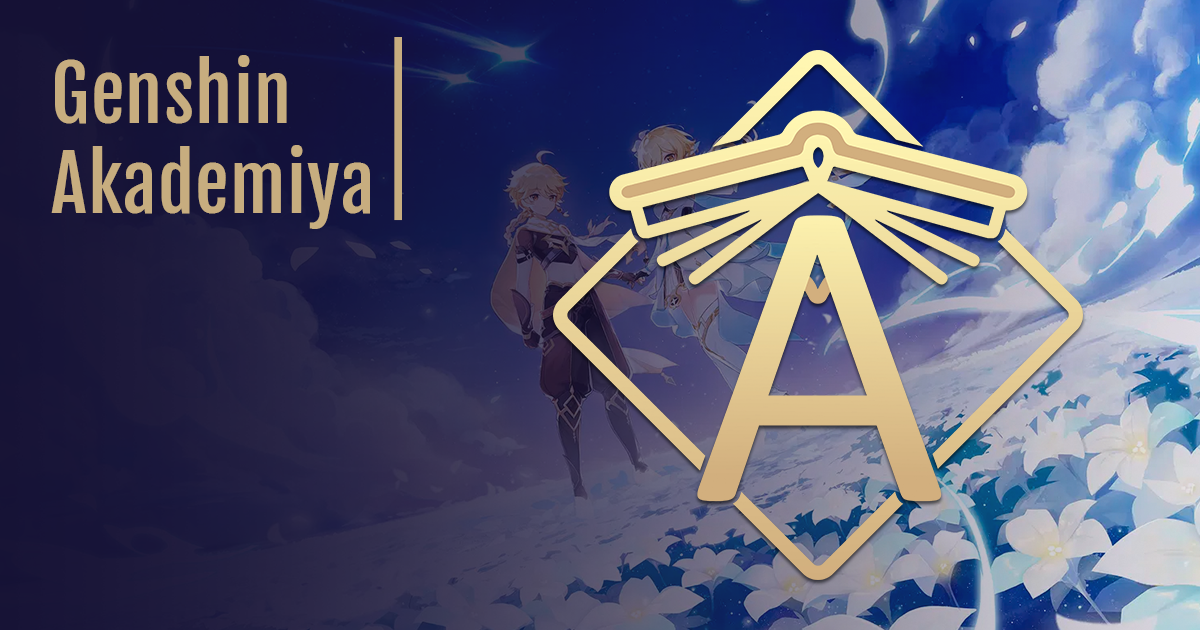 Personajes y Builds de Genshin | Akademiya